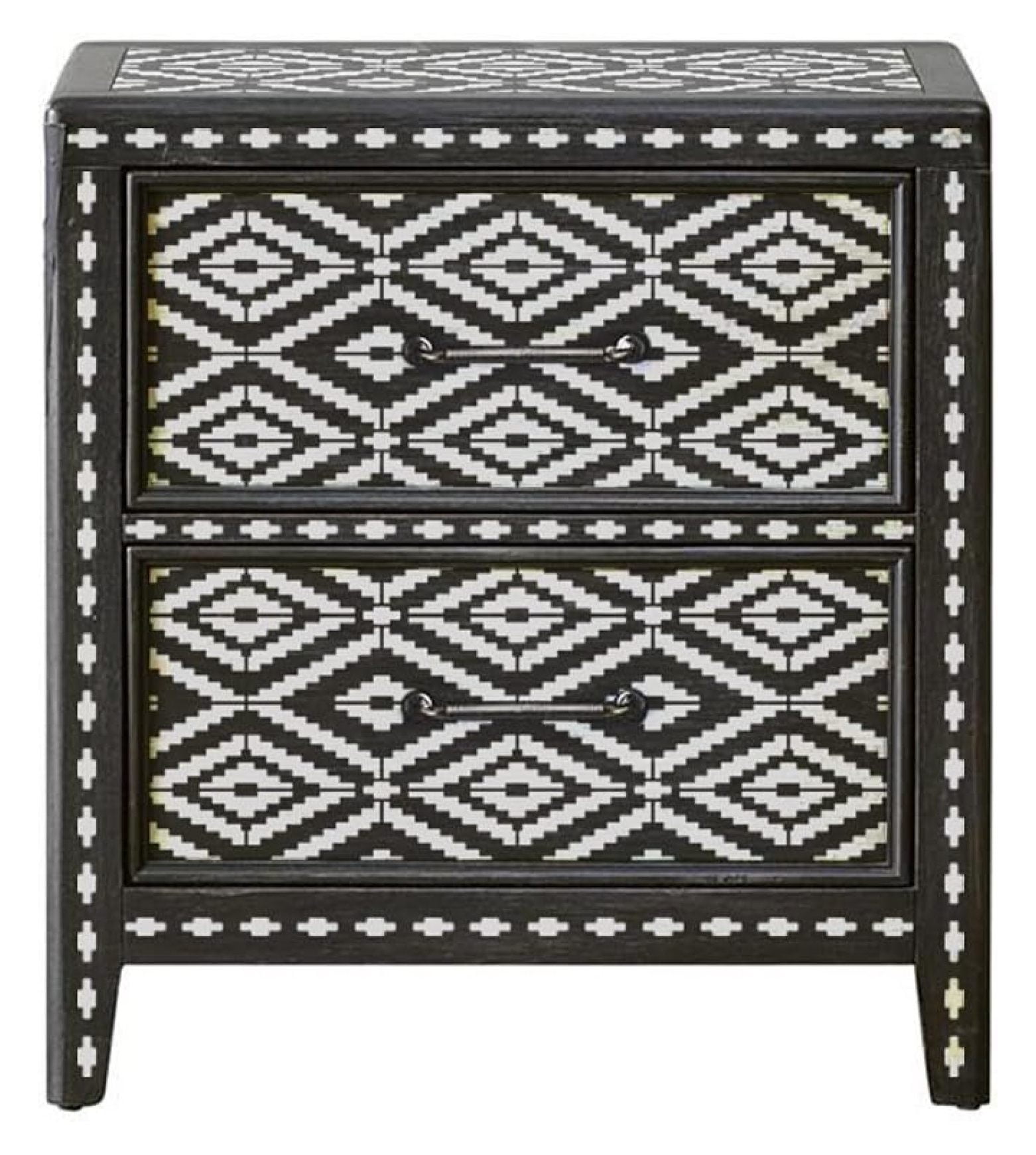 Neera Bone Inlay Stencil - DIY Bone Inlay Designs for Furniture ...