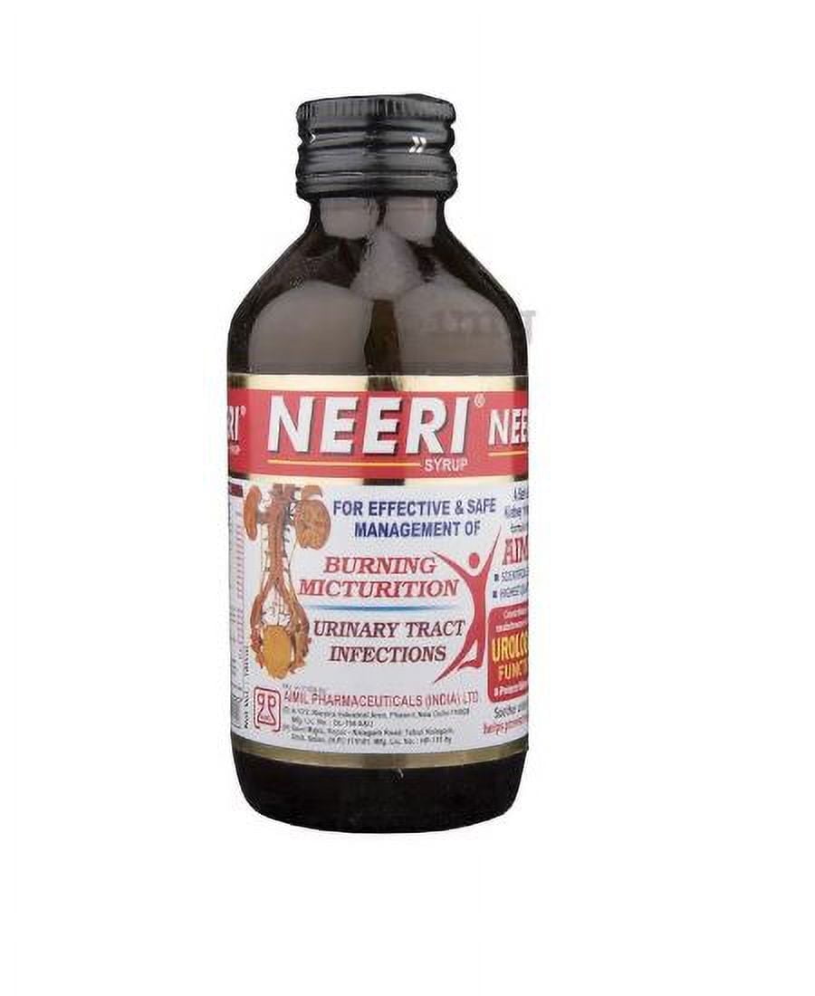 Neeri, Ayurvedic Kidney Health Syrup 100 ml, Prevents UTIs and Stones ...
