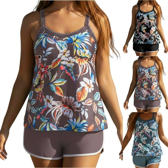 Neewe Modest Tankini Swimsuits for Women 2026 Two Piece Bathing Suits ...