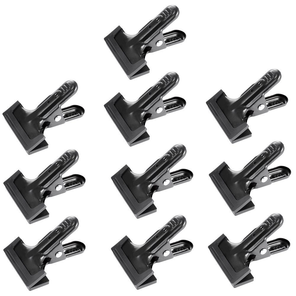 Neewer 10-Pack Set Heavy Duty Muslin Spring Clamps Clips 4 1/4 inch for ...