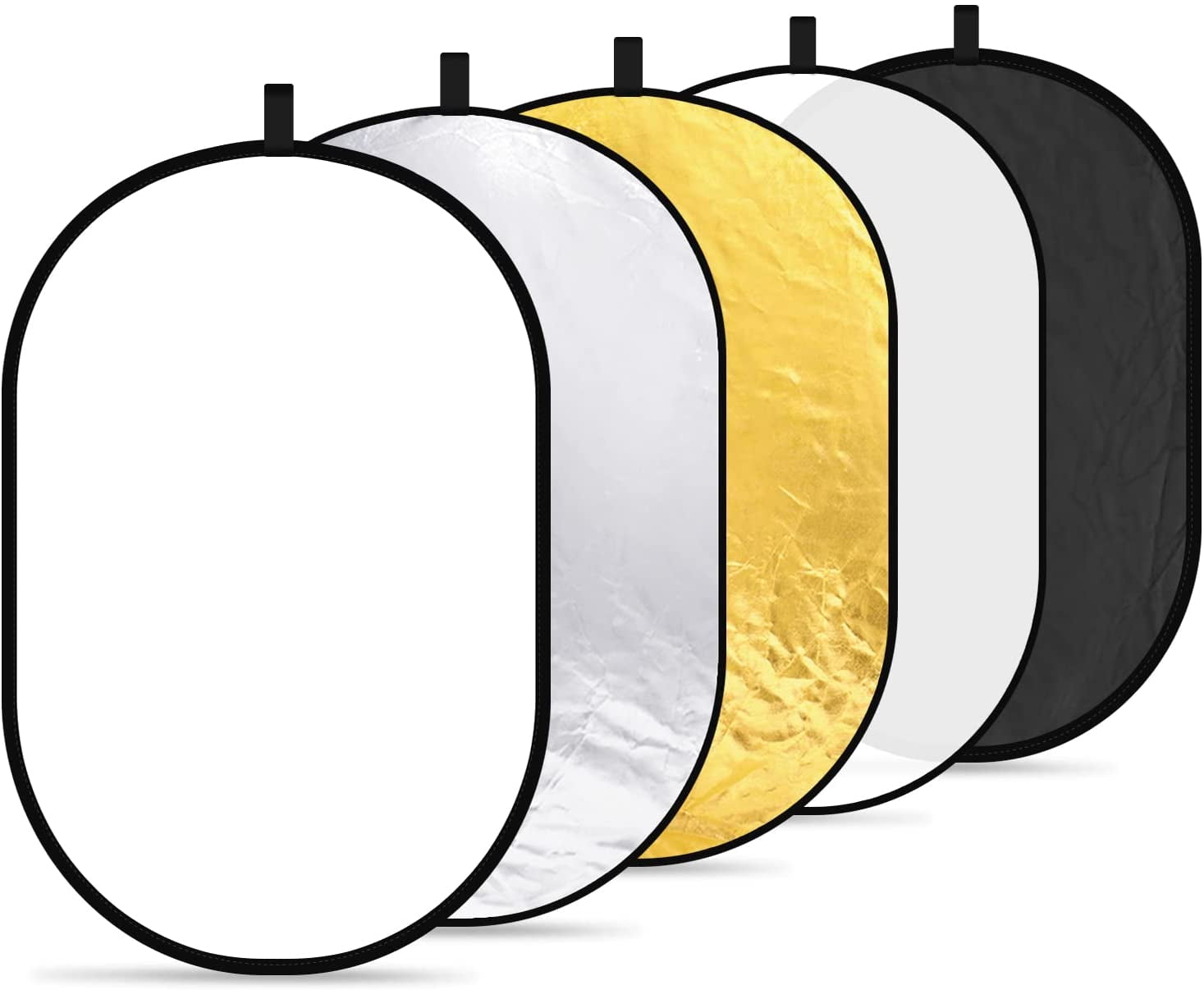 Neewer 5 in 1 Portable Round Collapsible Multi Disc Photography ...