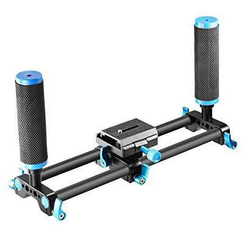 Neewer Dual Handle Grip with 1/4 inch Quick Release Plate - Walmart.com