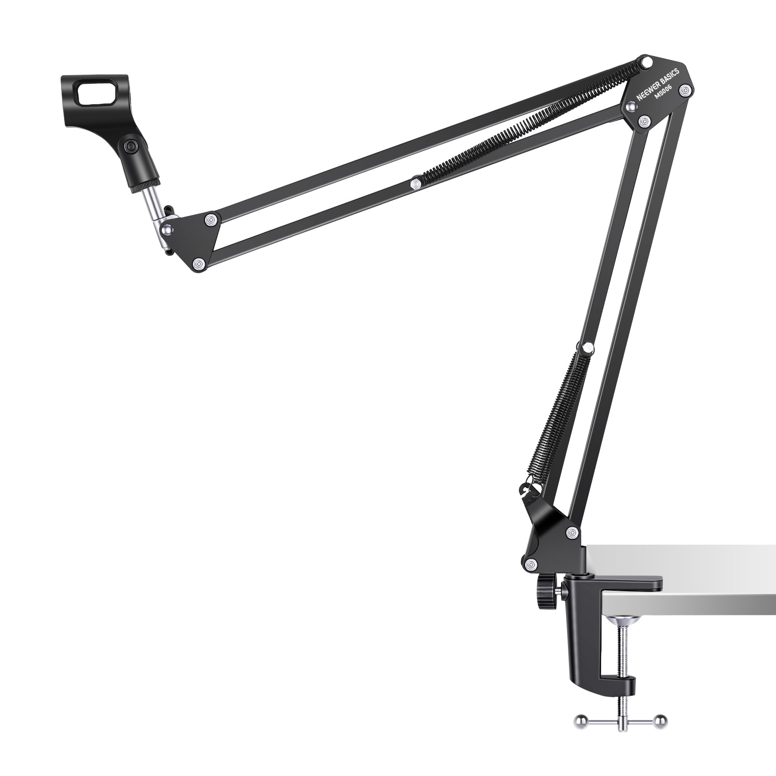Neewer MS006 Mic Arm Stand - Scissor Boom with Clip & Adapters, Fits ...