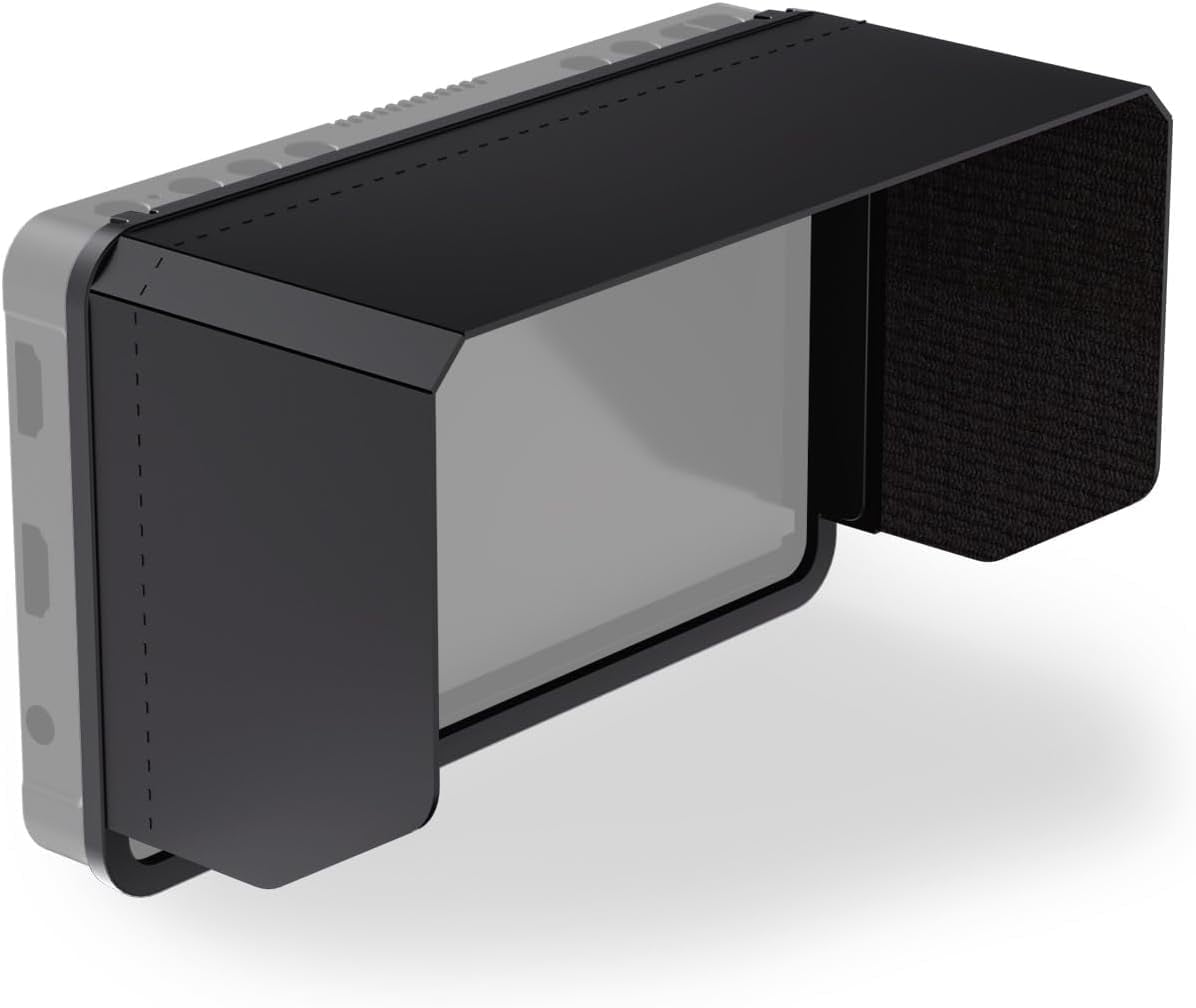 NEEWER MA007 3-Sided Sunshade Hood for F700 Camera Monitor - Lightproof ...