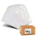 NefLaca 4.5" x 5.5" Clear Adhesive Top Loading Packing List Envelopes ...