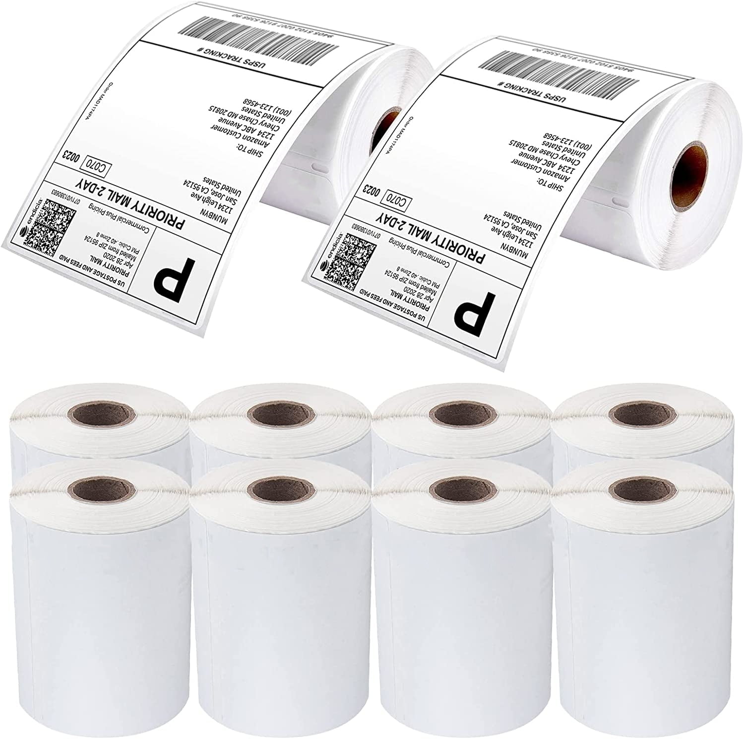 NefLaca 4"x6" Direct Thermal Shipping Labels for DYMO 4XL 220/Rolll (10 ...