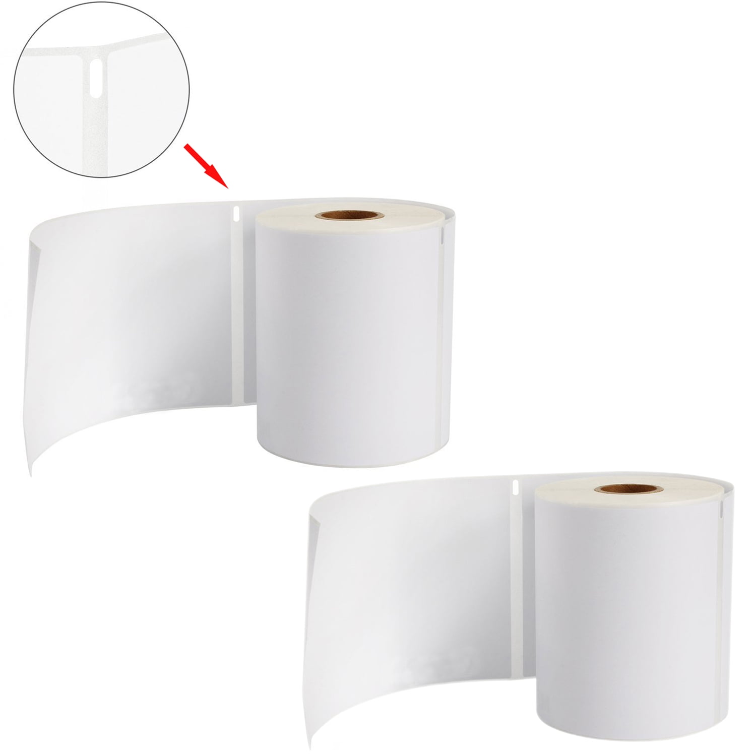 NefLaca 4x6 Shipping Labels, Direct Thermal Labels, 220 Labels per Roll ...