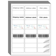Universal Laser Printer File Folder Labels, 3-7/16" x 2/3", White, 750 ...