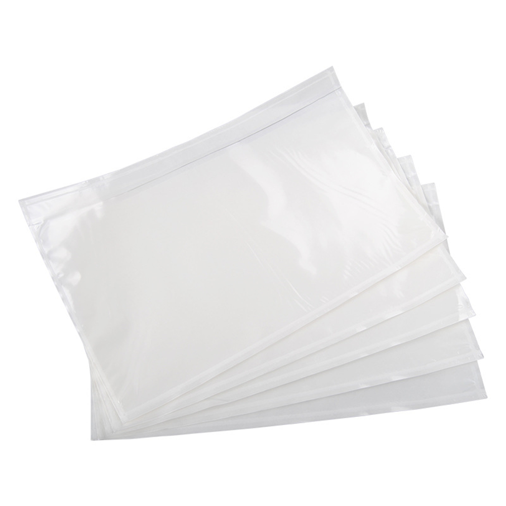 Anglers Self-stick Crystal Clear Poly Envelopes, Pack of 50 - Walmart.com