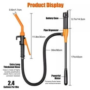 Walmart Portable Rechargeable Liquid Transfer Syphon Pump - Cordless ...