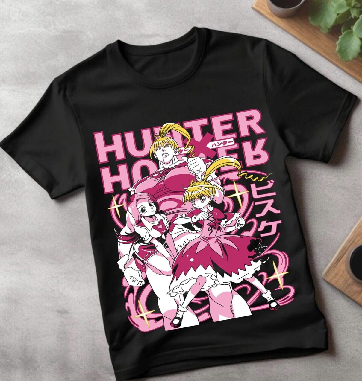 Neferpitou T-Shirt Hunter X Hunter Manga Strip HXH Anime Tshirt Tee All ...