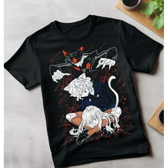 Neferpitou T-Shirt Hunter X Hunter Manga Strip HXH Anime Tshirt Tee All ...