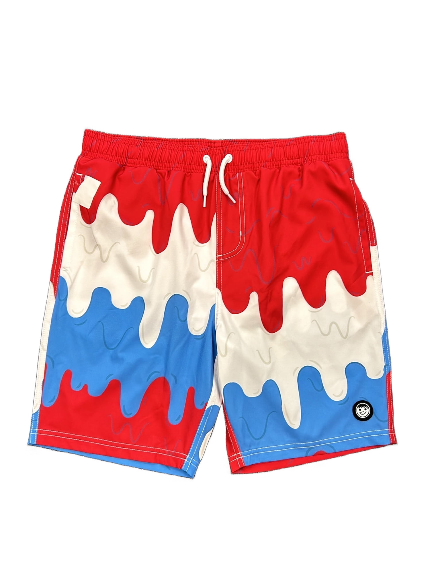 NEFF Boys Swim Trunks, Sizes 6-18, Red Graphic, Comfortable Vacation ...