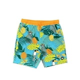 NEFF Boys Tropical Jungle Swim Trunks, Sizes 6-18, Lightweight ...