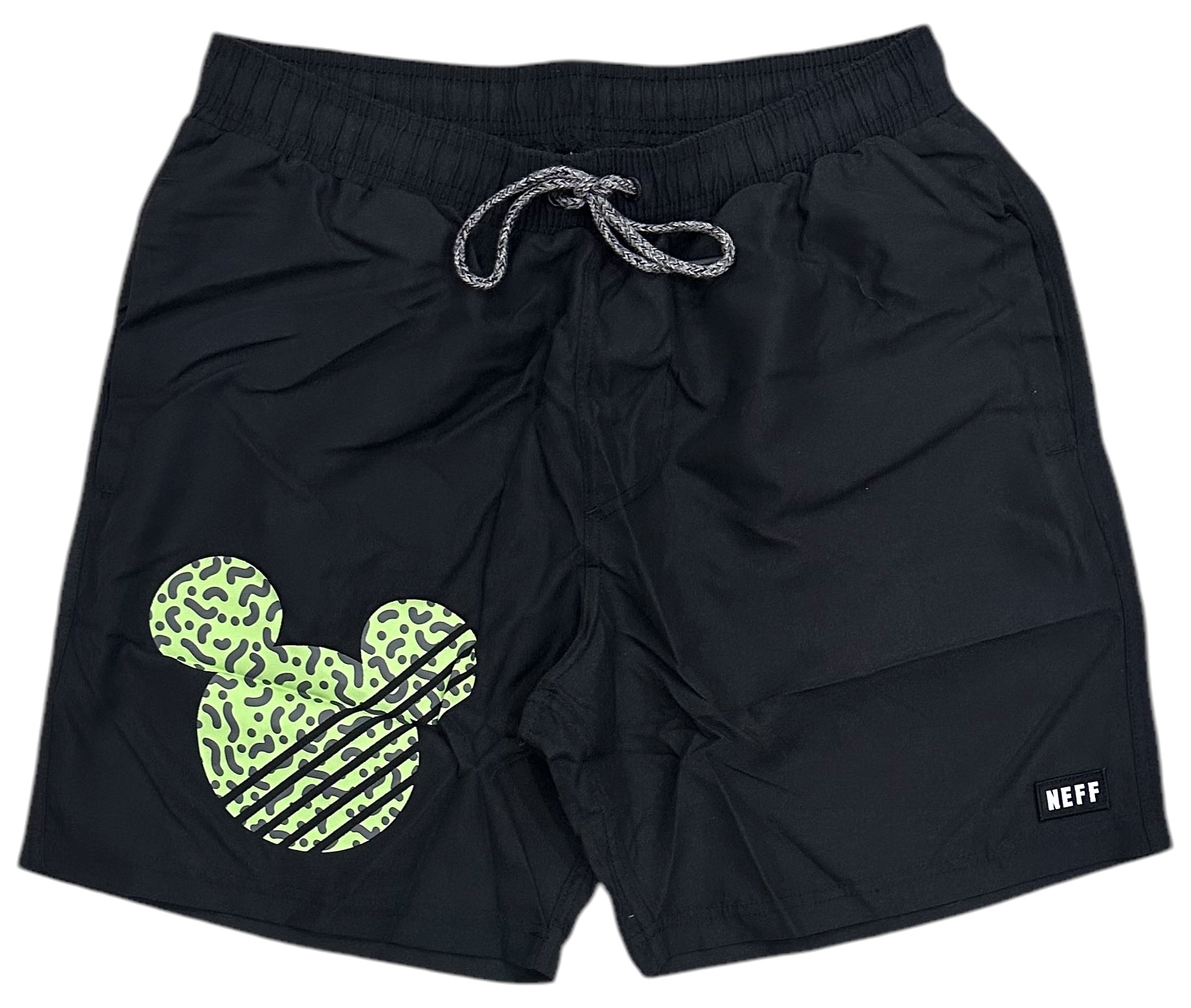 Neff X Disney Men's Mickey Mouse Hot Tub Volley Shorts Swim Trunks ...