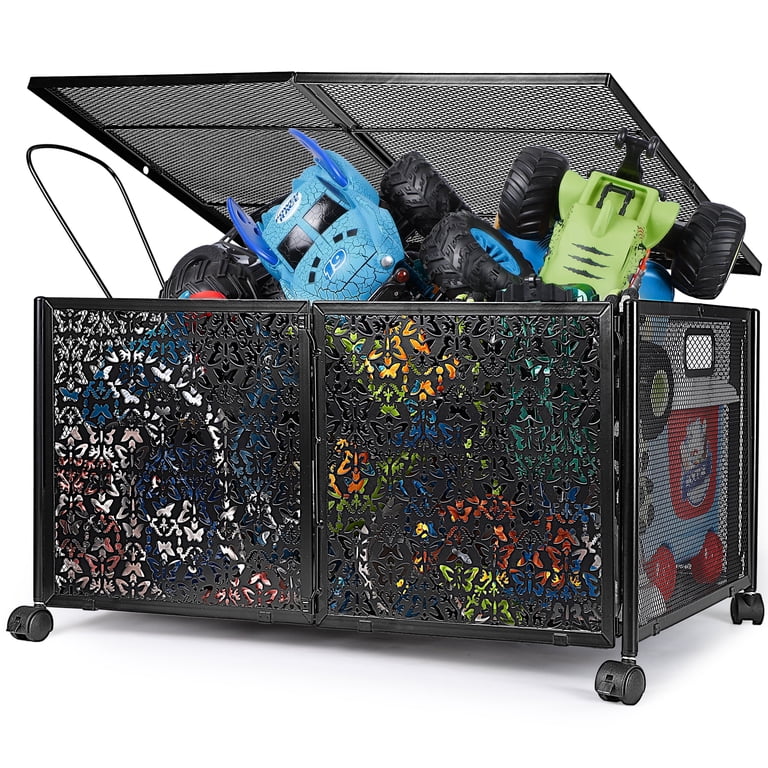 Extra Large Foldable Toy Box With Lid Extra Large Foldable Toy Storage ...
