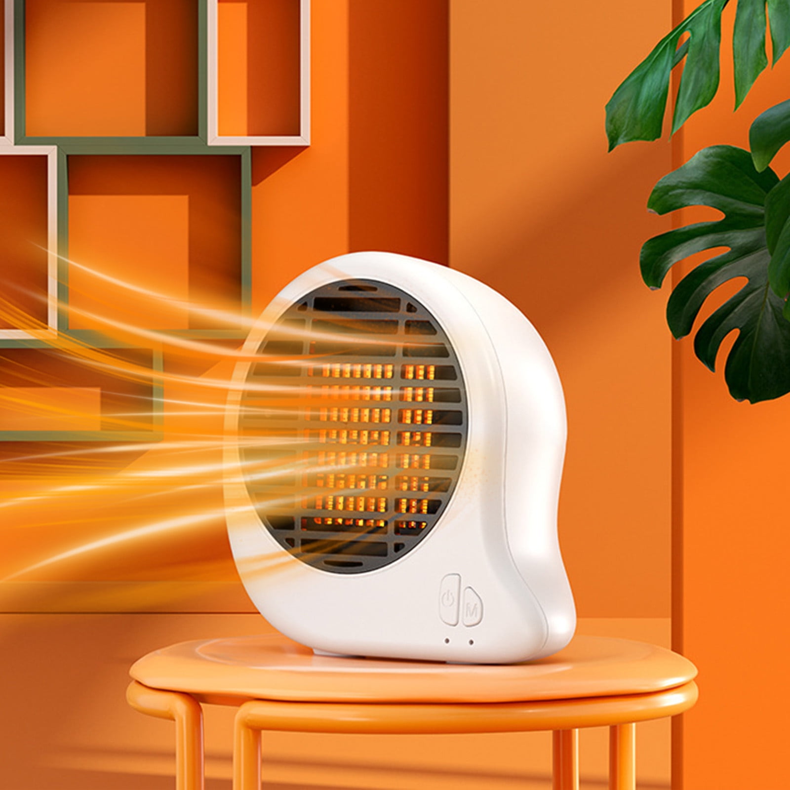 Negative Ion Heater, Ceramic Portable Heater, 1500W Fast Heat, Quiet ...