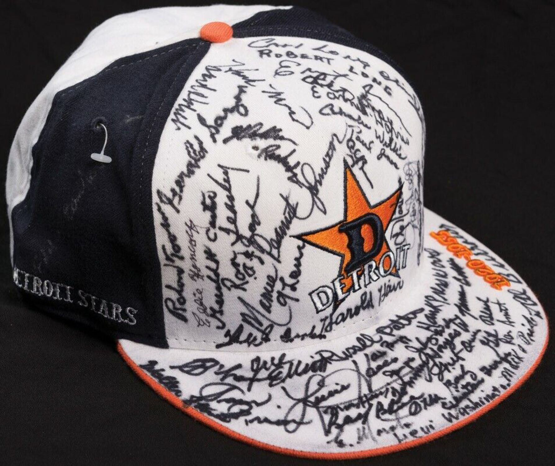 Negro League Legends Detroit Stars Multi Signed Hat With Over 50 ...