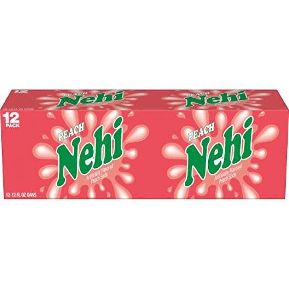 TeviRoom Nehi Peach Soda, 12 Ounce Cans, Pack of 24, Refreshing Drinks ...
