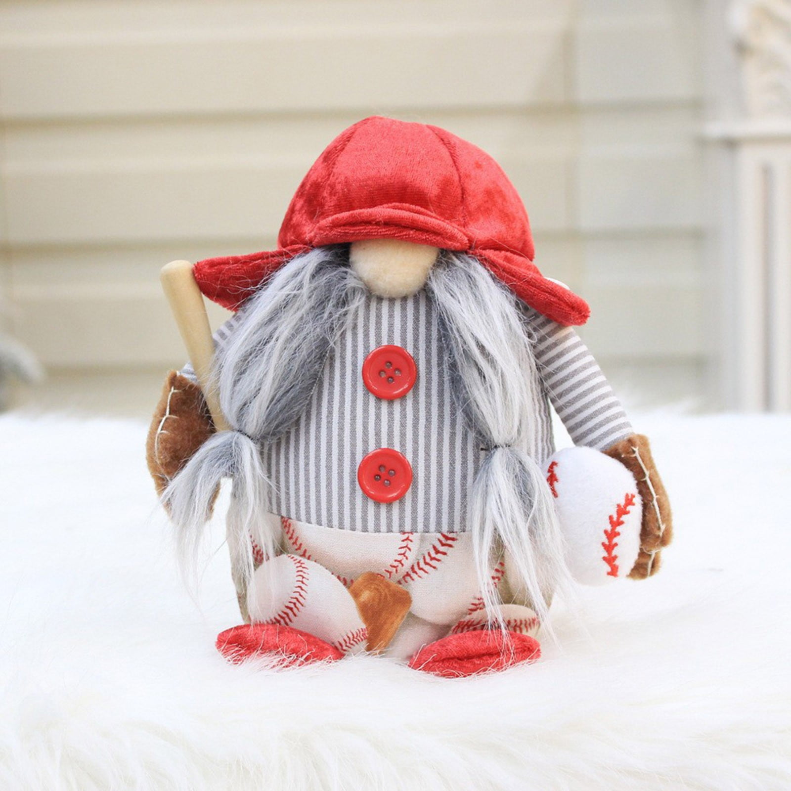 Nehiwhazk Faceless Old Man Dwarf Doll Sitting Figure Doll Creative