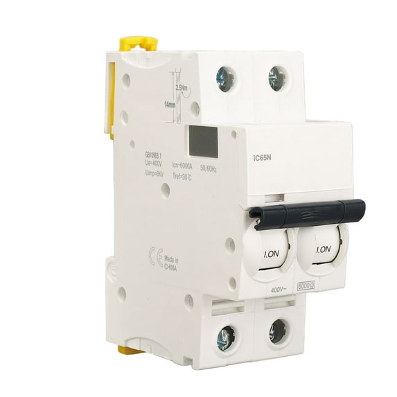 Nehlobo 2P Miniature Circuit Breaker Control Isolation Short Overload ...