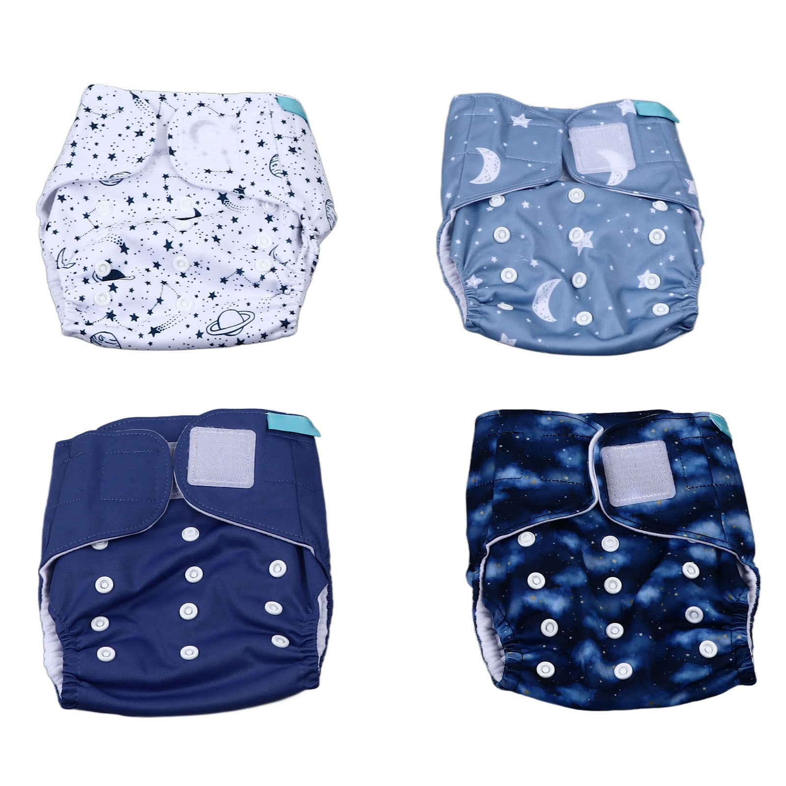 Nehlobo Baby Diapers Soft Breathable Waterproof Washable Wide Crotch ...