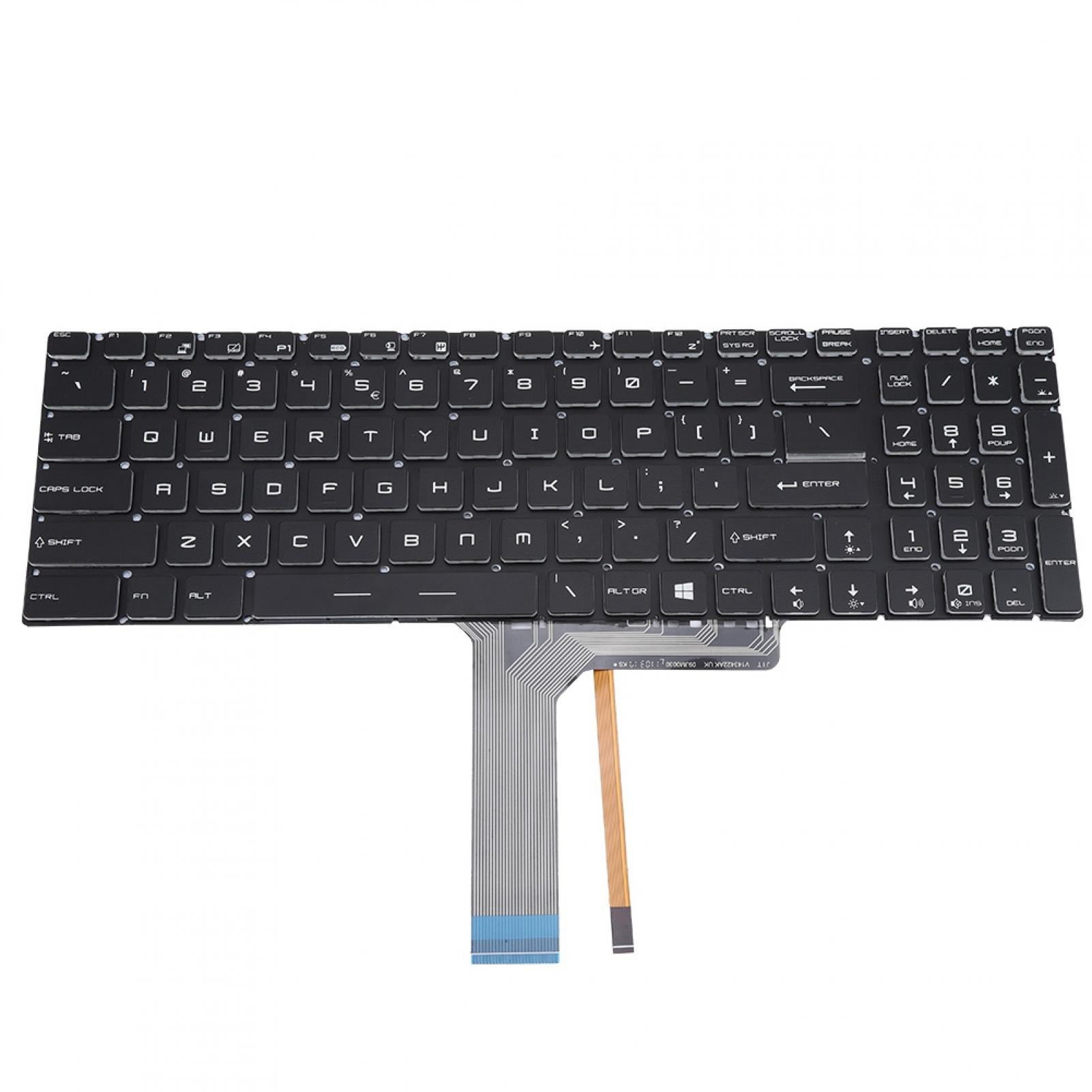 Nehlobo Colorful Backlit Keyboard Replacement for MSI GS60 GS70 GT72 ...