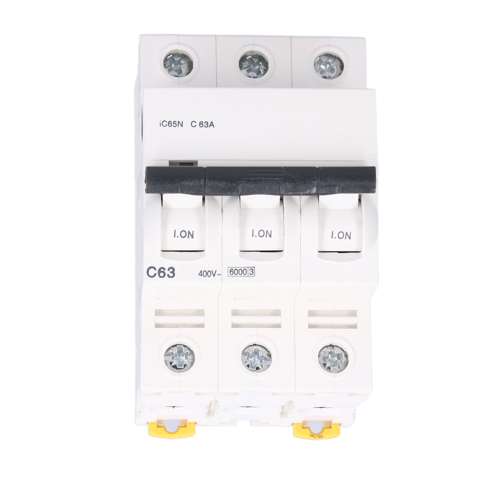 Nehlobo Miniature Circuit Breaker 3P Low Voltage DIN Rail Leakage Protection Switch AC 400V 63A ...