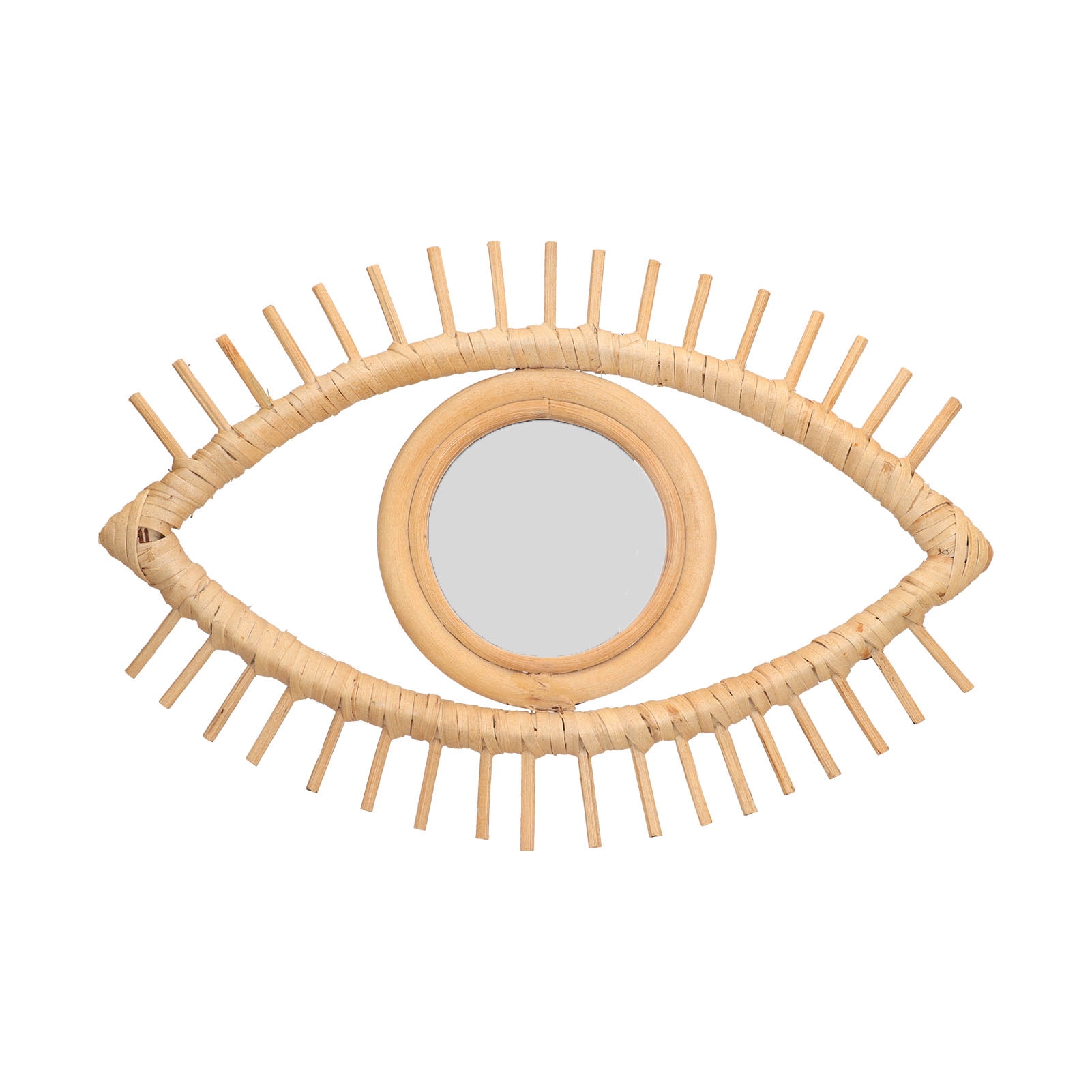 Nehlobo Nordic Innovative Hanging Mirror Wall Mounted Retro Art ...