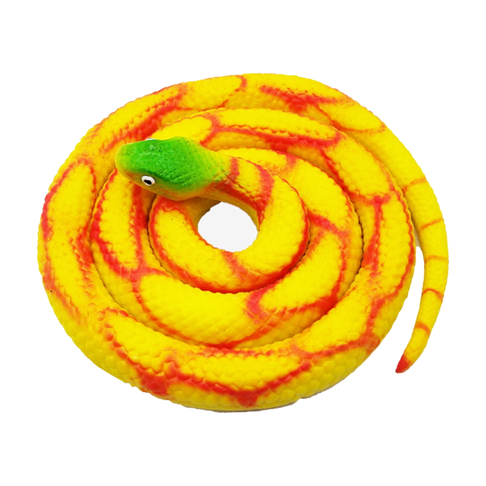 Nehlobo Yellow reticulated snake simulation snake toy new and unique ...