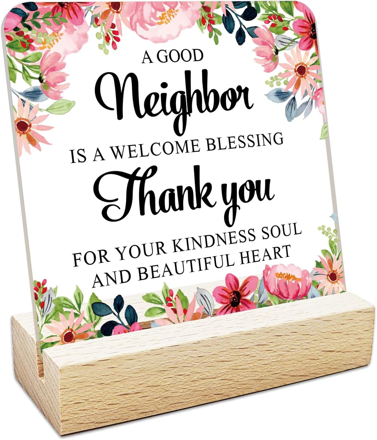 Neighbor Appreciation Gifts A Good Neighbor Is A Welcome Blessing ...