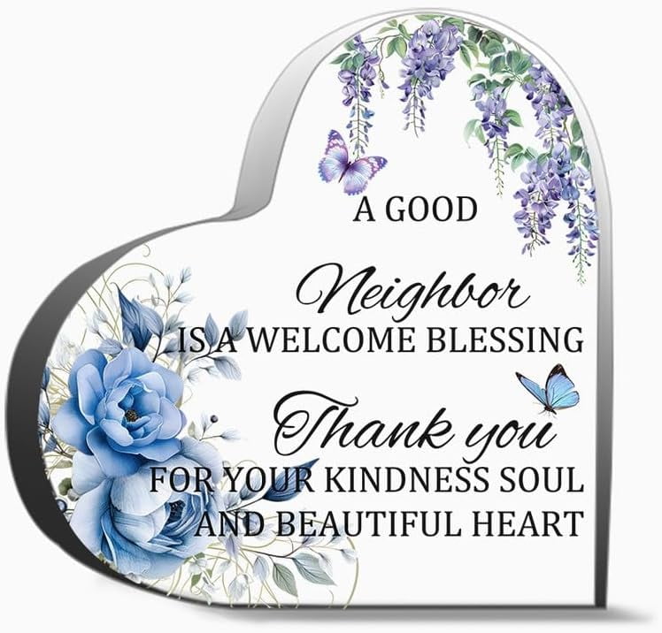 Neighbor Appreciation Gifts A Good Neighbor Is A Welcome Blessing ...