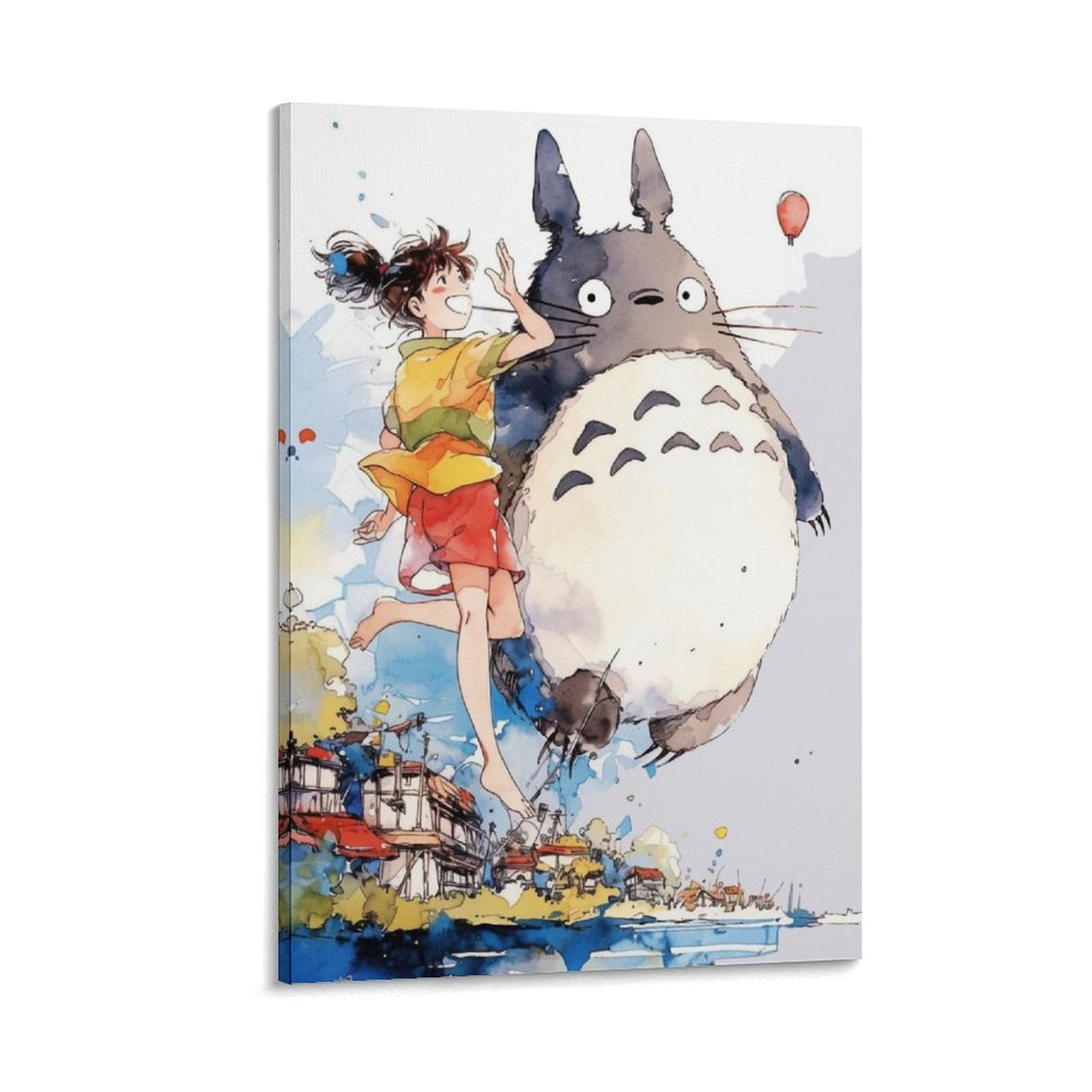 My Neighbor Cat Hayao Miyazaki Poster Anime Movie (8) Painting On ...