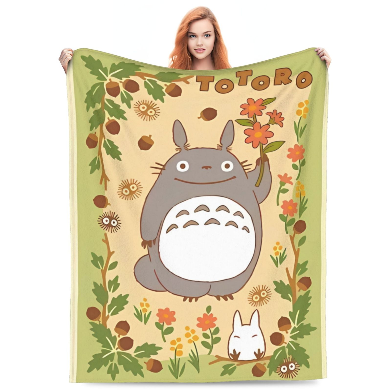 My Neighbor Totoro Throw Blanket Couch Bed Sofa Soft Lightweight Warm ...