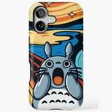 Neighbor’s Scream Funny Totoro Anime Scene Art with iPhone 17 to 11 Pro ...