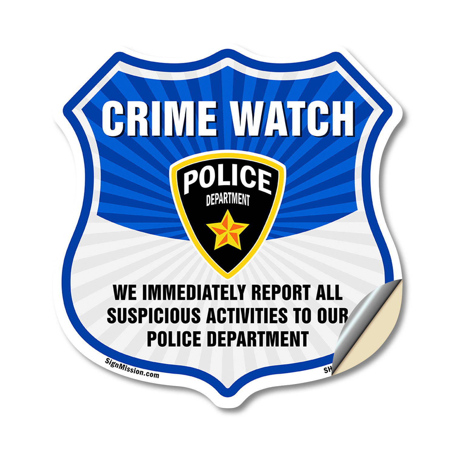 Neighborhood Crime Watch We Immediately Report All Suspicious ...