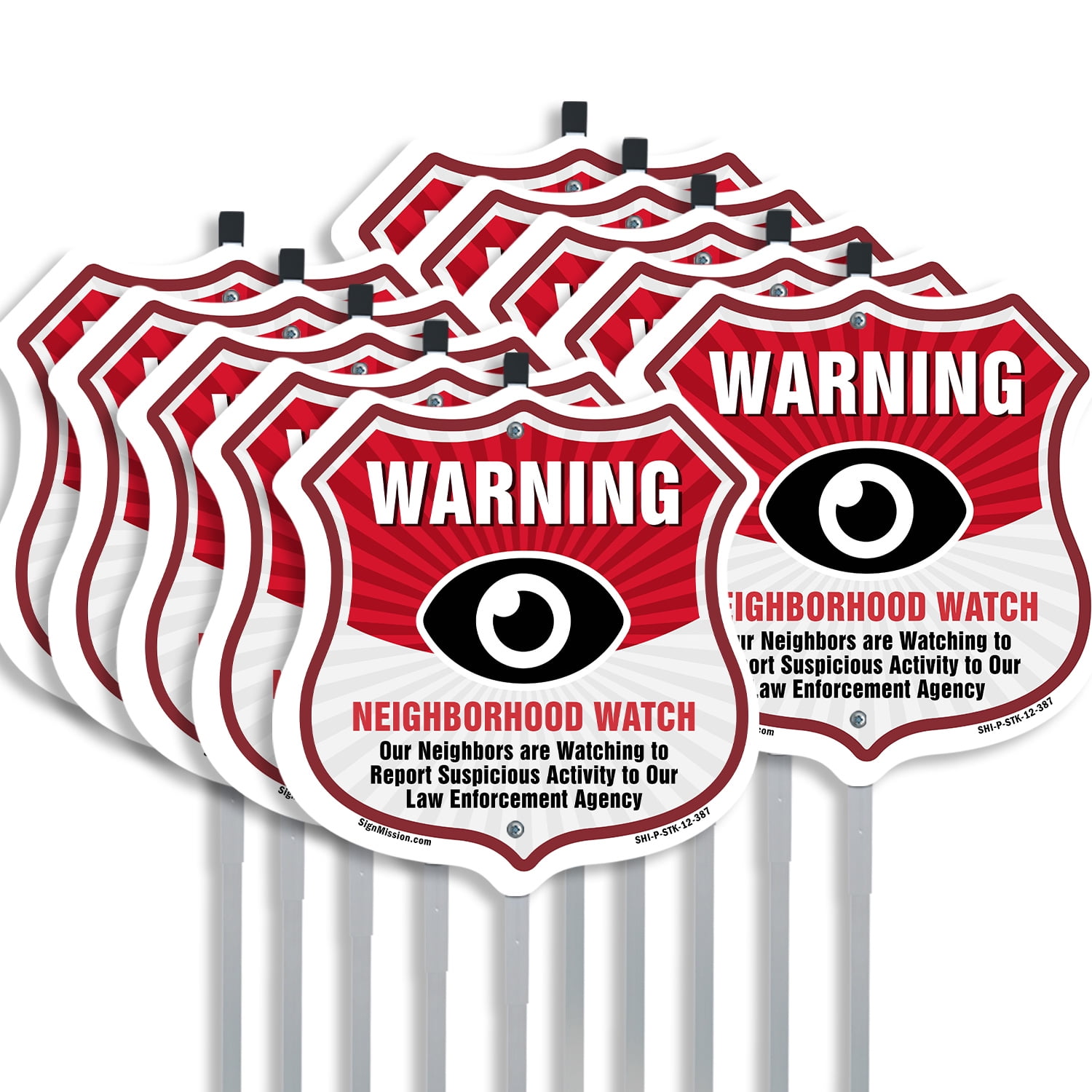 Neighborhood Crime Watch Warning Our Neighbors Are Watching To Report ...