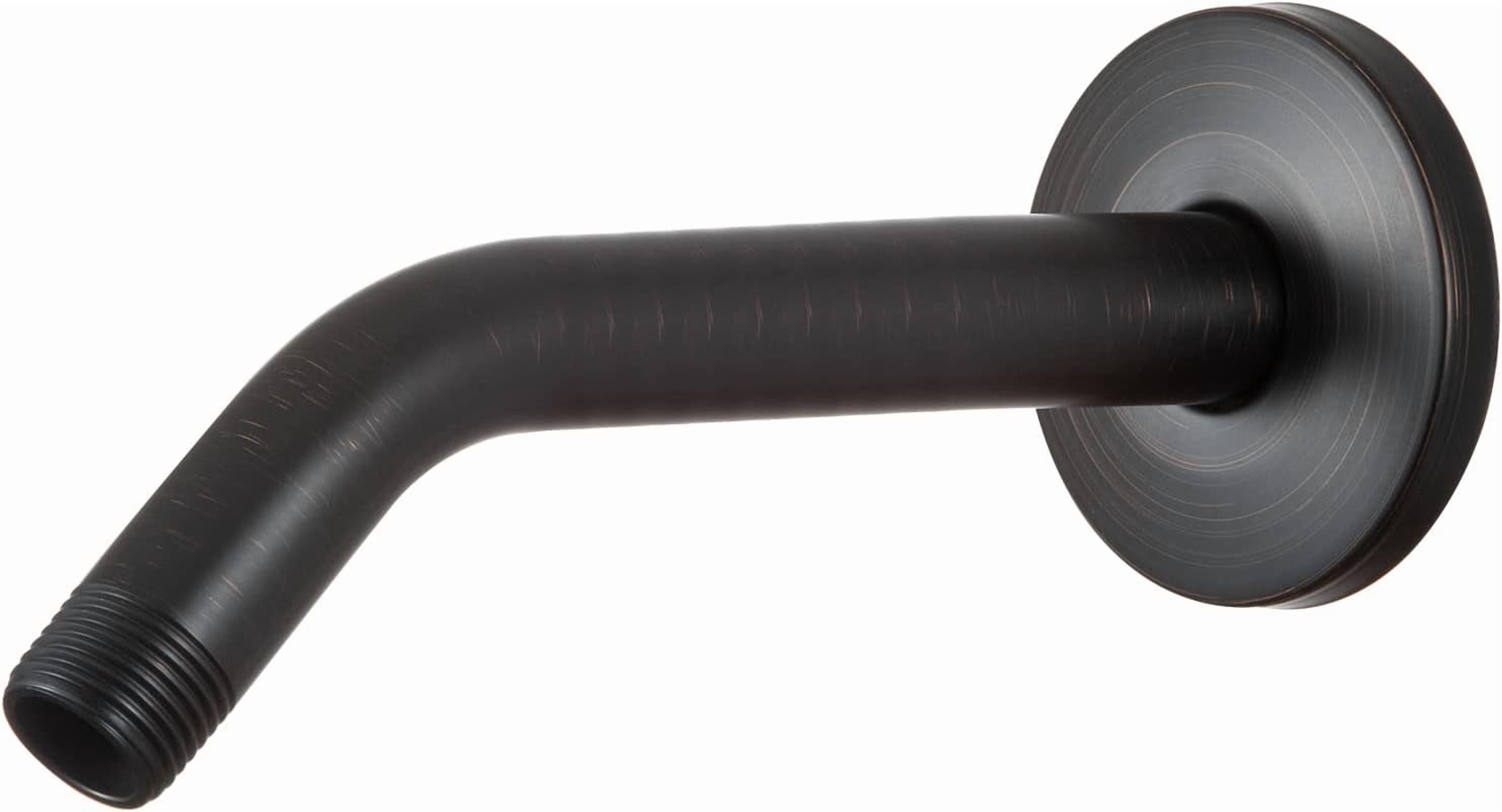 Neighborly Nook Shower Arm with Flange, 10 in Oil Rubbed Bronze Wall ...