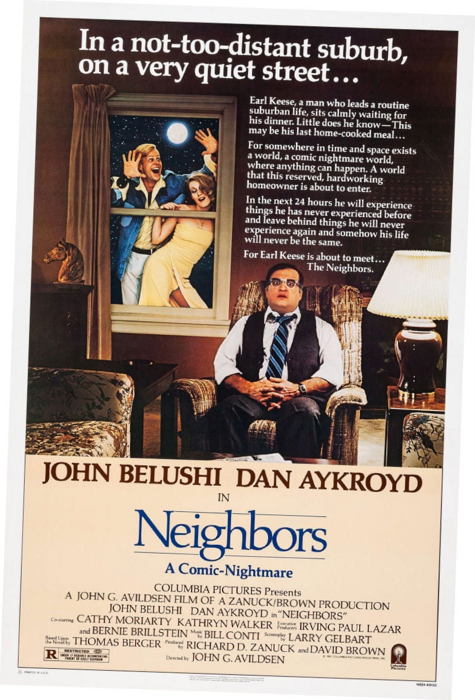 Neighbors Movie poster Metal Print 12x16 Large Print on Metal 12x16 ...
