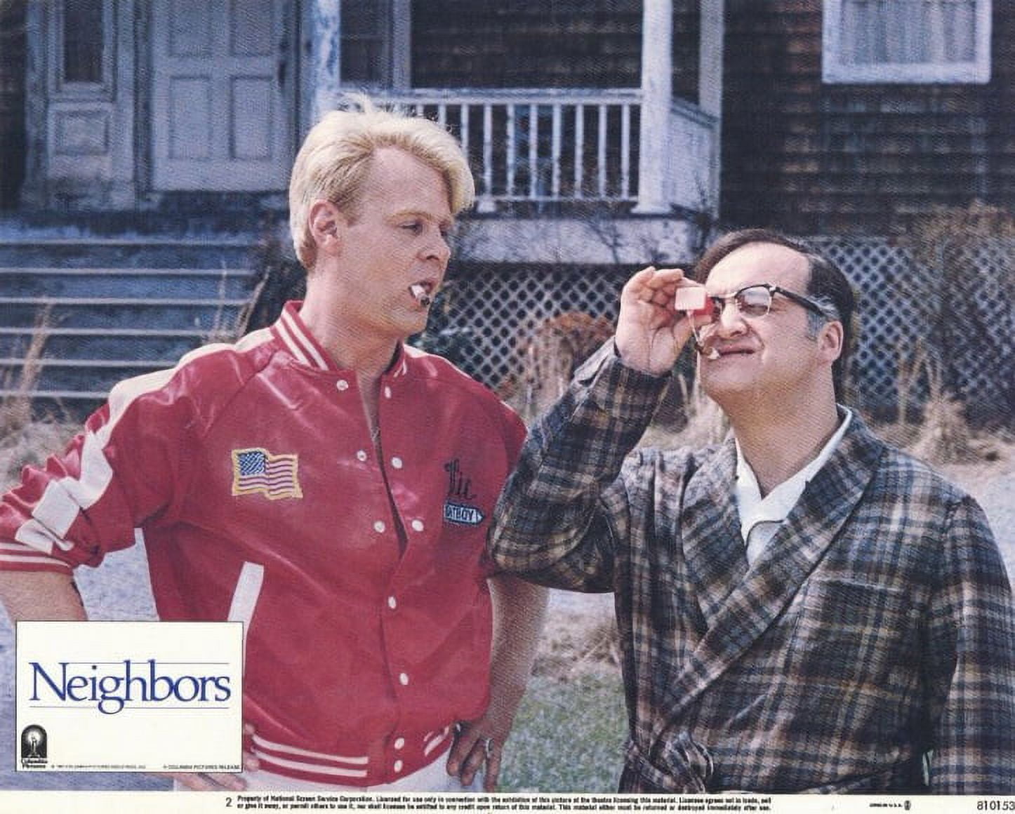 Neighbors - movie POSTER (Style B) (11" x 14") (1981) - Walmart.com