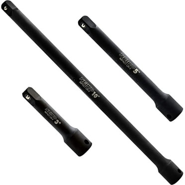 Tooluxe 00216L 1/2-Inch Drive Ultra Long Extension Bar Set, 3 Piece ...