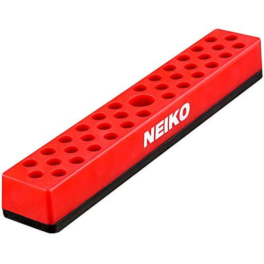 Neiko 02449A Hex Bit Holder Rack with Strong Magnetic Base, 37 Hole ...