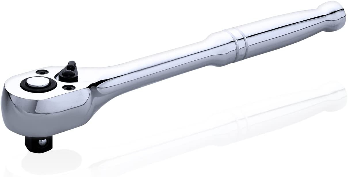 Neiko 03073A 1/4-Inch-Drive Ratchet Wrench, 5 1/2-Inch Cr-V Steel Body ...