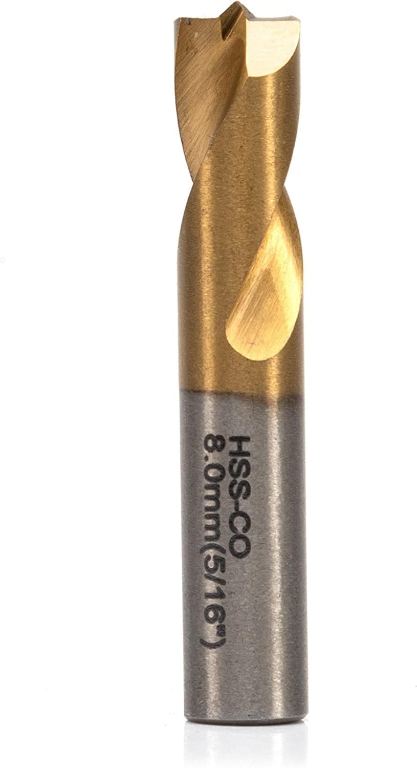 Neiko Pro 8mm Spot Weld Drill Bit, High Speed Cobalt Steel, Titanium ...