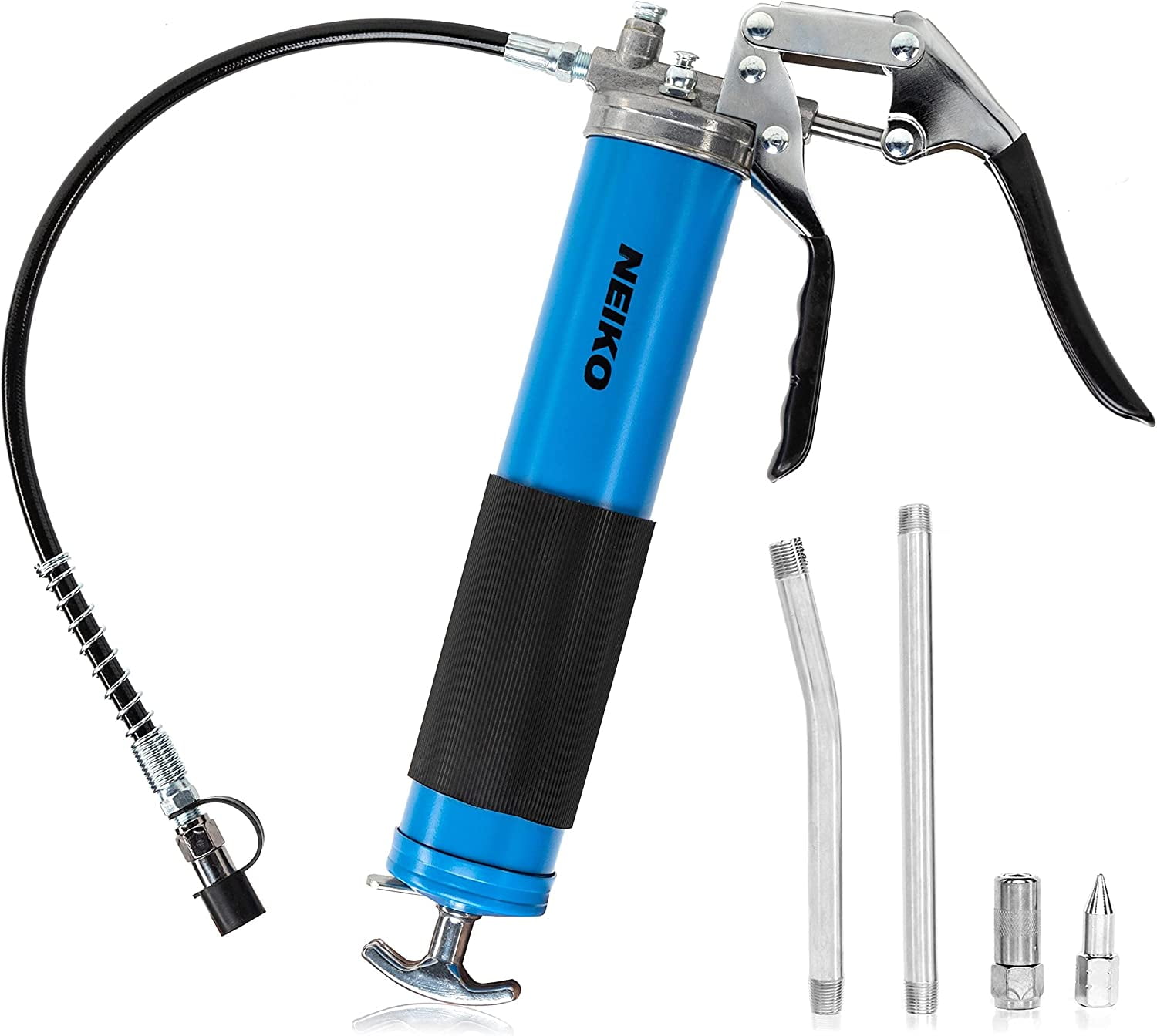 Neiko 12011A Grease Gun, Heavy Duty Pistol Grip Greaser, 6000 PSI ...