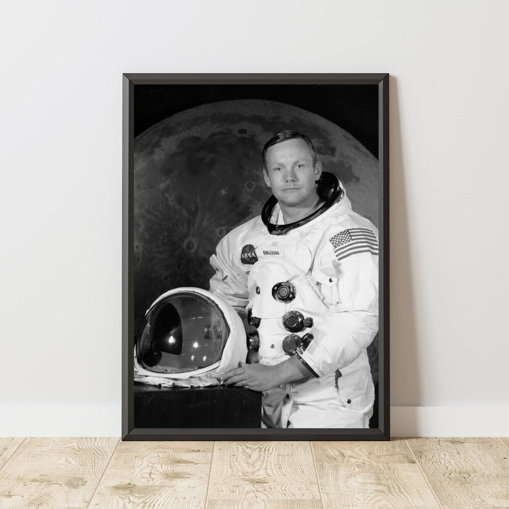 Neil Armstrong Poster, Neil Armstrong Print, Space Poster, Space Print ...