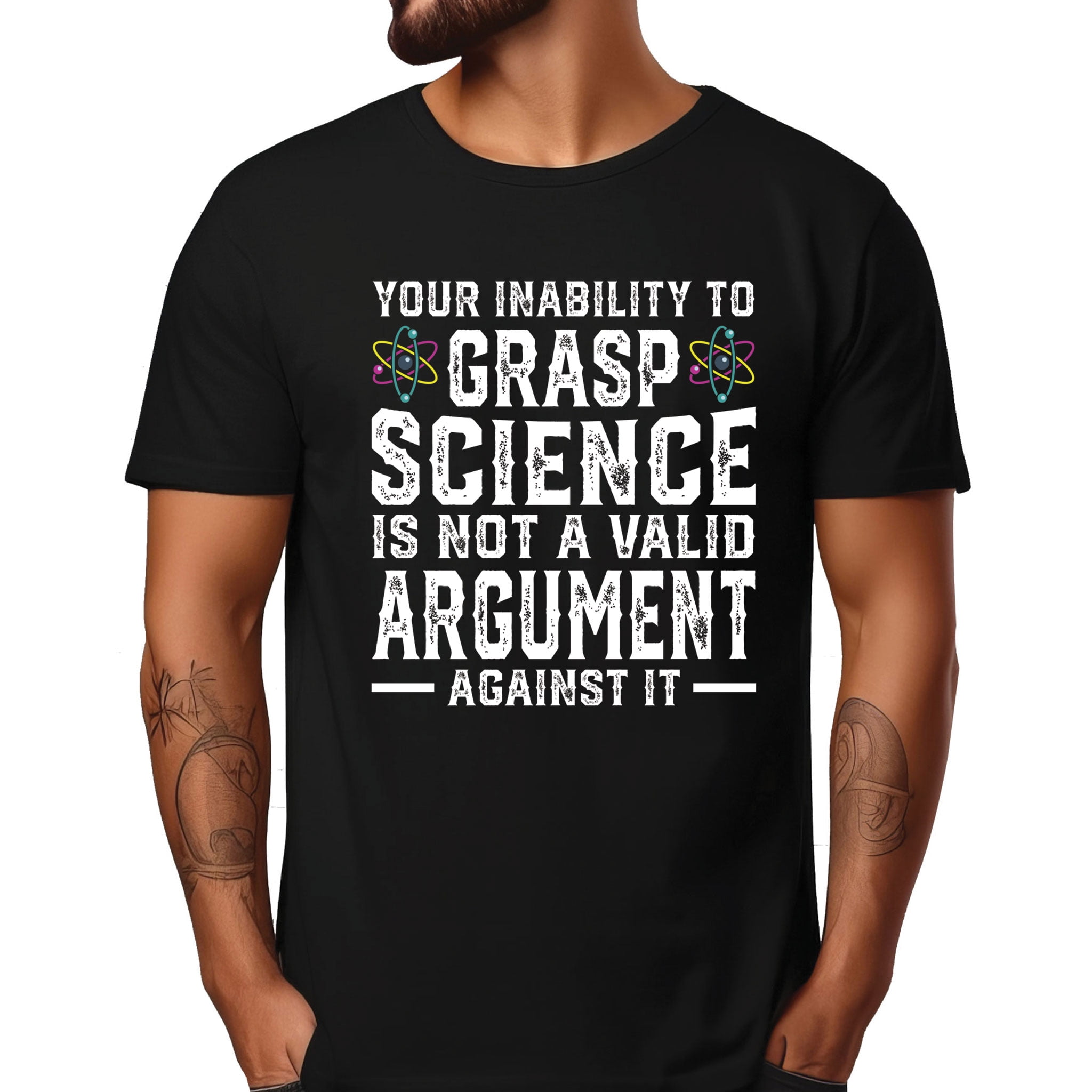 Neil Degrasse Tyson Your Inability To Grasp Science Shirt - Walmart.com