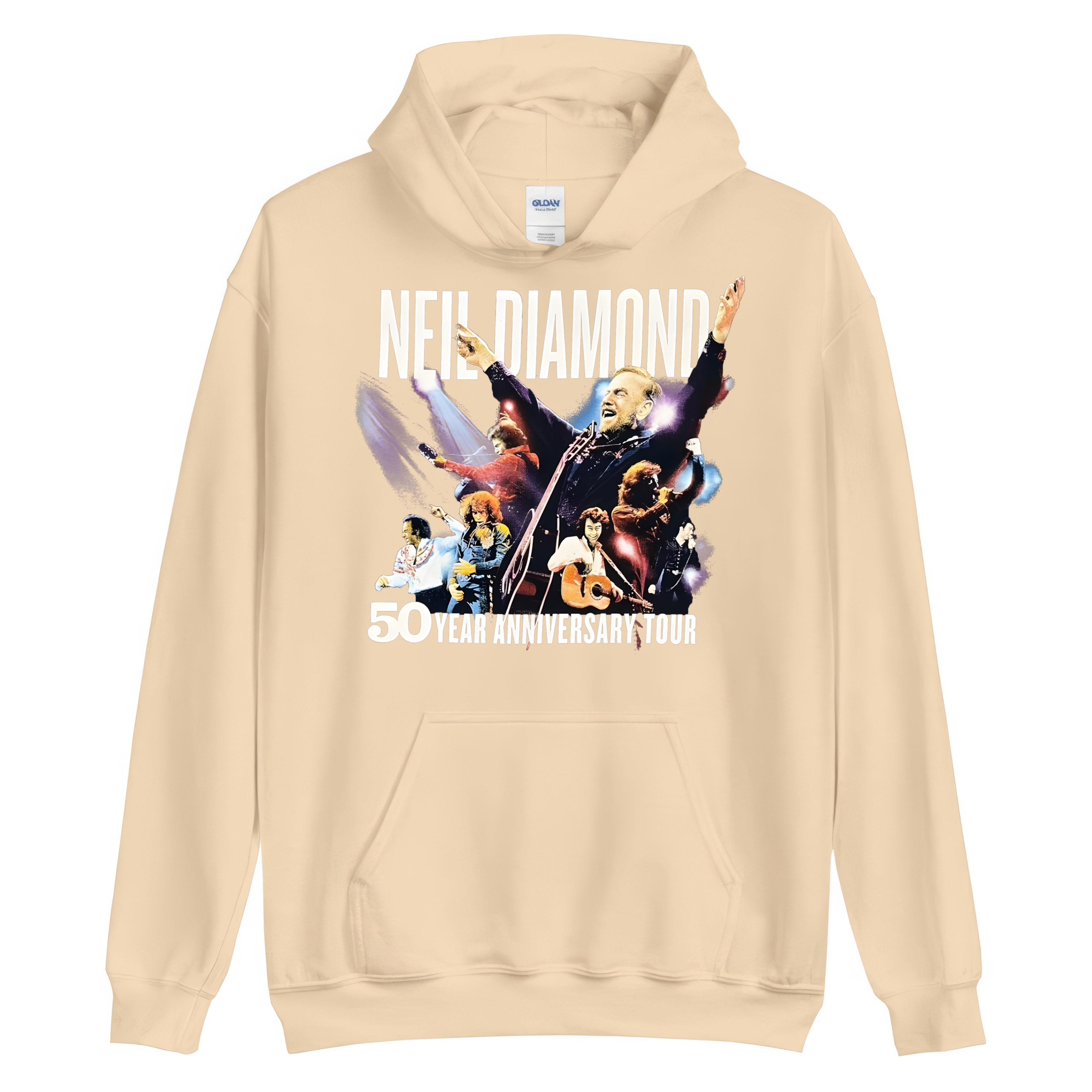 Neil Diamond 50 Year Anniversary Tour Shirt-TH52414 - Walmart.com