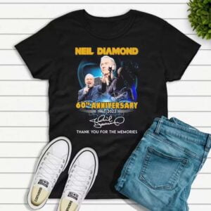 Neil Diamond 60th Anniversary 1962-2022 Signature T Shirt - Walmart.com