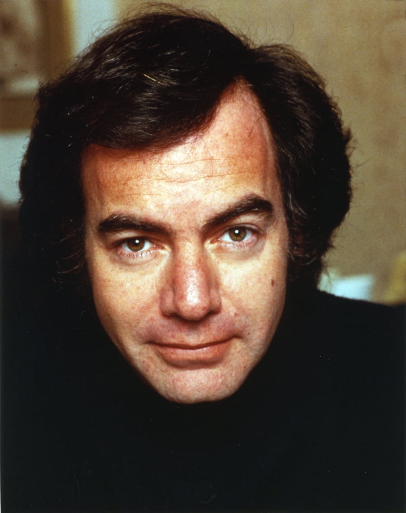 Neil Diamond Portrait in Black Photo Print (24 x 30) - Walmart.com